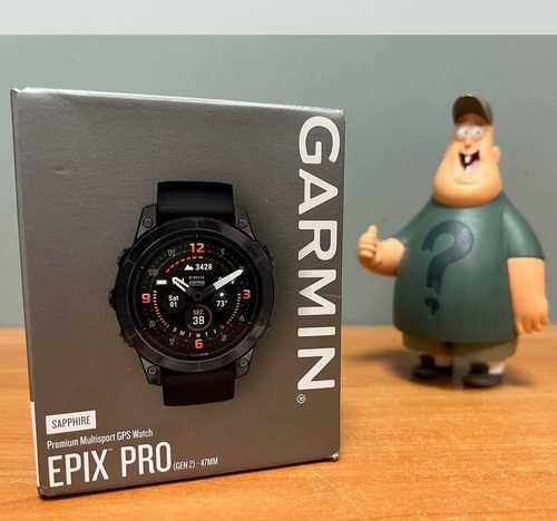 Garmin Epix Pro Sapphire (Gen 2) 47mm (новые)