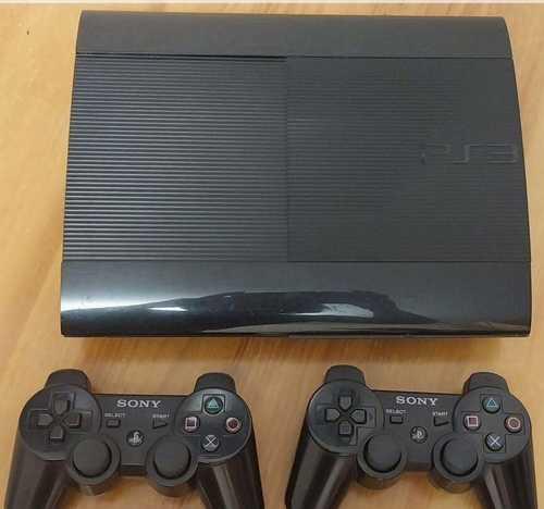 Игровая приставка ps3 super slim