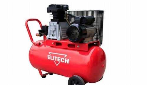 Компрессор elitech кпр 100/360/2.2 100л 8бар