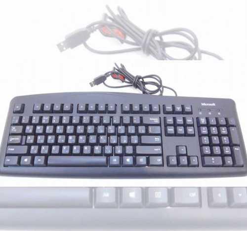 Microsoft Wired Keyboard 200 Black USB