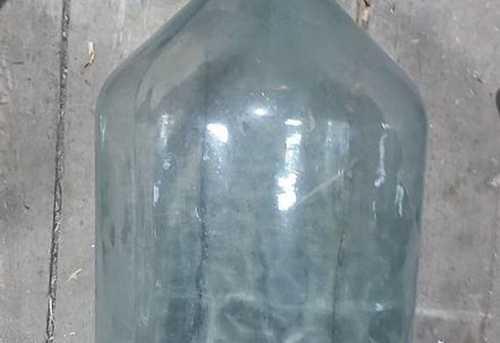 Бутыль стеклянная 20 литров три штуки