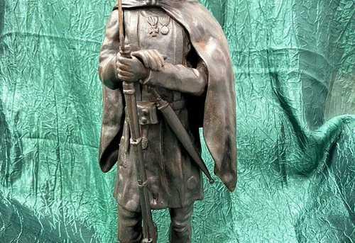 Кавказский солдат Каслинское литье
