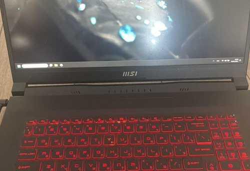 Игровой ноутбук 17.3" MSI Katana GF76 12UD-259RU, 512 ГБ, Core i7-12650H, RAM 16 ГБ, GeForce RTX 3050 Ti 4 ГБ
