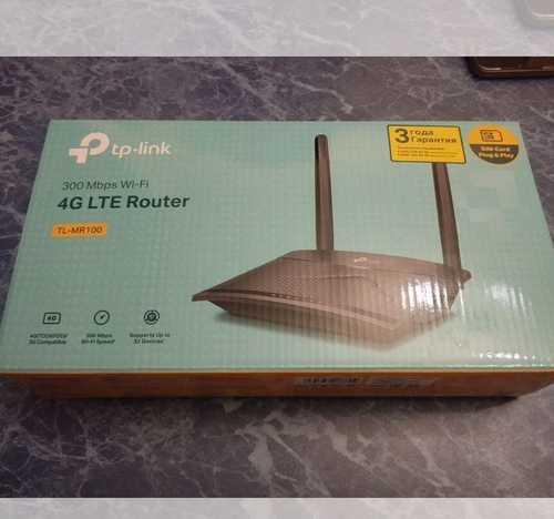 Tp Link 4G LTE Router (TL-MR100)