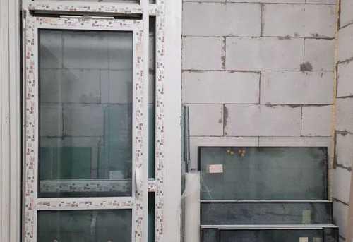 Пластиковые окна и дверь KBE