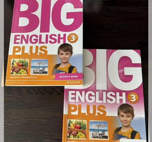 Учебник английского Big English plus 3