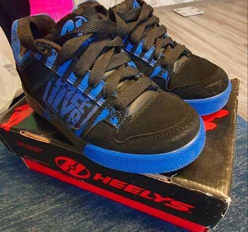 Кроссовки с колесиками heelys 34р