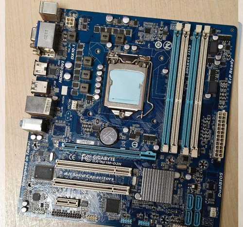 Материнская плата Gigabyte GA-H61M-D2H s1155