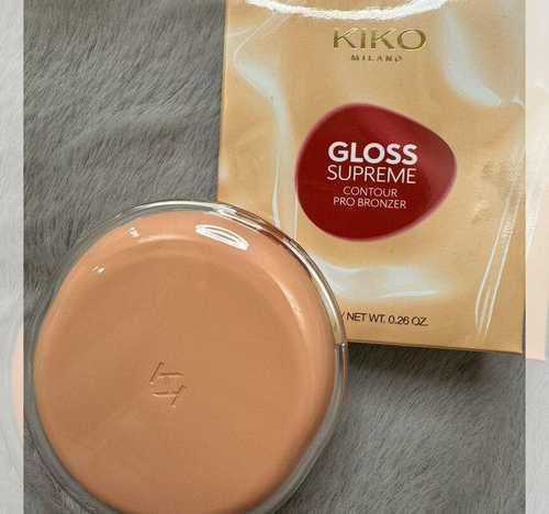 Kiko gloss supreme contour pro bronzer