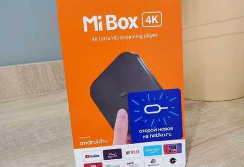 Tв-приставка Xiaomi Mi Box S 4K Черный