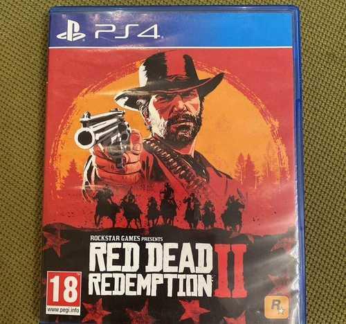 Read dead Redemption 2 PS4 диск