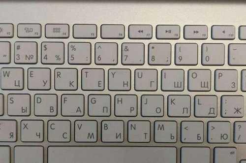 Клавиатура apple keyboard model a1314