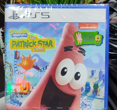 Spongebob: The Patrick Star Game PS5 Новый