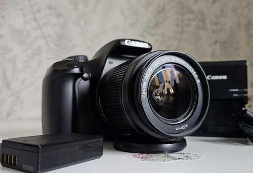Зеркальный фотоаппарат Canon 1100D Отличный