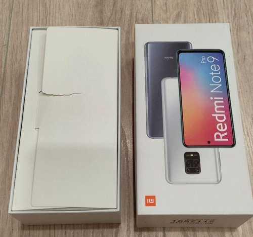 Коробка от смартфона Xiaomi Redmi Note 9 Pro