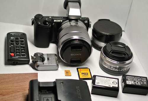 Sony NEX 5R с видоискателем