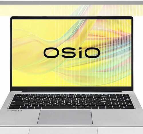 Ноутбук osio FocusLine F160a-005 16.1", 2023, IPS, AMD Ryzen 5 5500U 2.1ггц, 6-ядерный, 16гб DDR4, 5