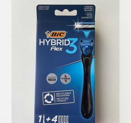Бритва мужская Bic со сменными кассетами