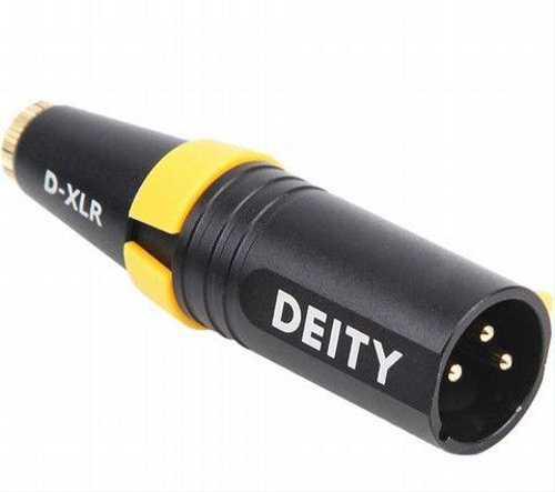 Адаптер Deity D-XLR с jack 3.5mm на XLR с фантомны