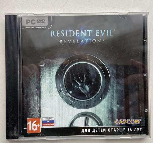 PC cd-room Resident Evil revelations