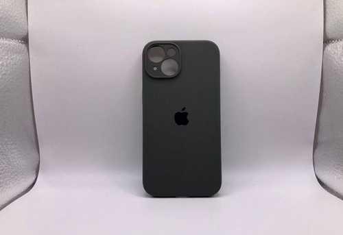 Чехол-бампер Silicon Case для iPhone 14 dark grey