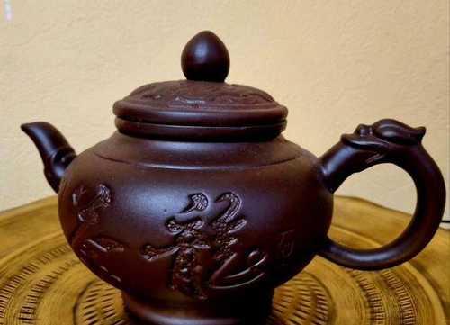 Заварочный глиняный китайский чайник 1 литр