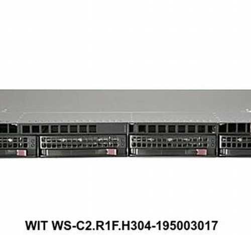 Сервер Supermicro WIT WS-C2.R1F.H304-195003017