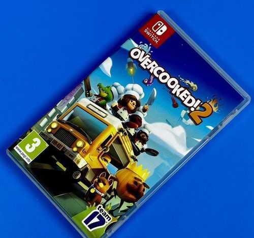 Overcooked 2 (картридж, Nintendo Switch)