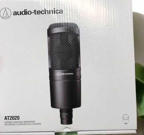 Студийный микрофон audio technica AT2020