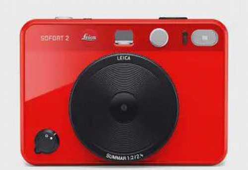 Фотоаппарат Leica Sofort 2, красный