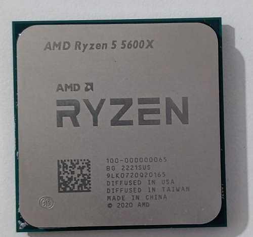 Процессор CPU Ryzen 5 5600x