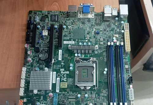 Серверная материнская плата Supermicro X11SSZ-F