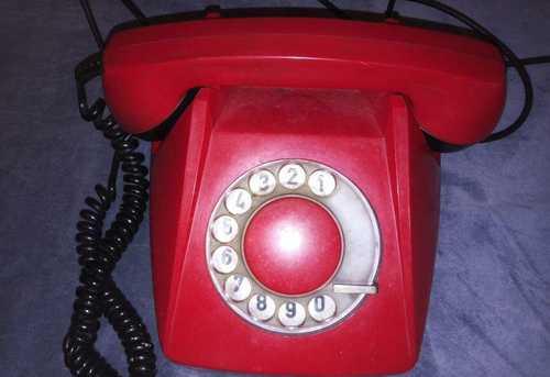 Телефон сссp Чехословакия Тесла Красный