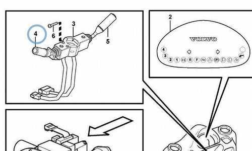 Переключатель,сигнал поворота для Volvo BL 61/71