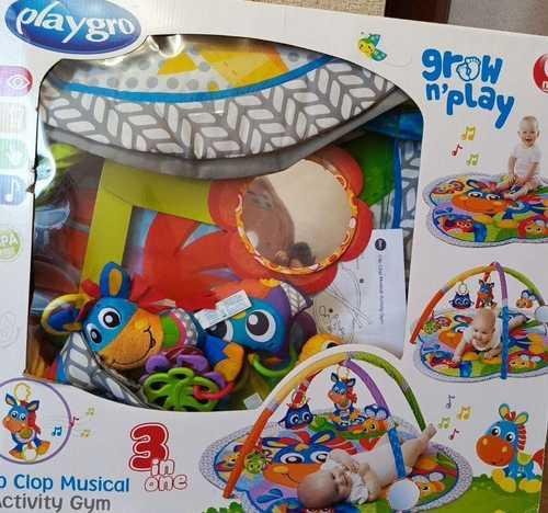 Развивающий коврик playgro