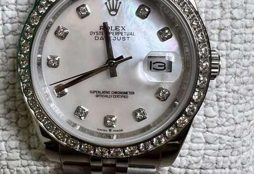 Часы женские rolex Lady datejust 31 мм с камнями