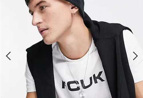 Шапка French Connection Fcuk Ribbed Hat Черный