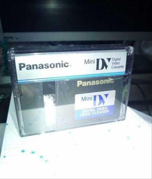 Редкая фирменная чистящая кассета miniDV Panasonic