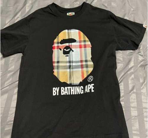 Футболка bape burberry