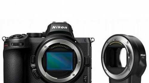 Nikon z5 + FTZ adapter