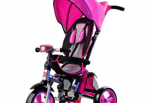 Детский велосипед коляска Smart baby TS2P Розовый