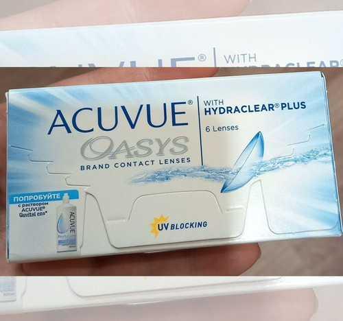 Линзы контактные acuvue oasys двухнедельные