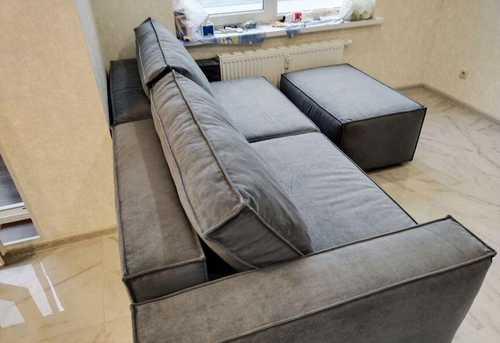Мягкий модульный диван на заказ от производителя