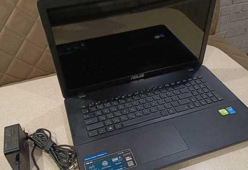 Ноутбук Asus 17" 4 ядра N3540+8Gb+920m+512 SSD