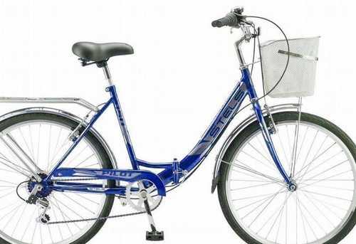 Велосипед 26" stels Pilot-850 (19" Темно-синий) +