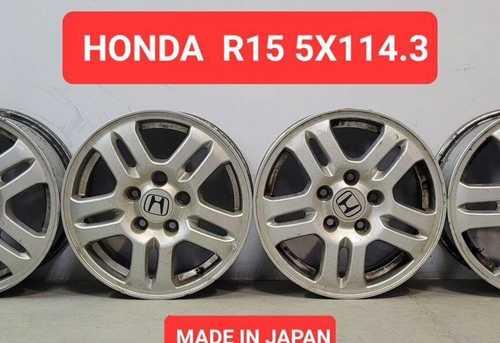 Литые диски Honda R15 5x114.3