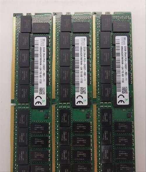 Серверная DDR4 Hynix 2400Мгц 32Гб ecc)