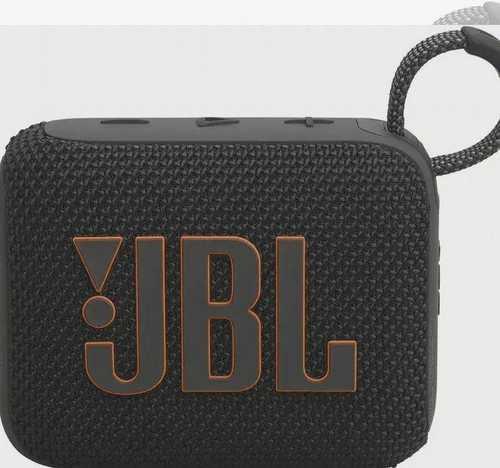 Портативная акустика JBL Go 4 (Черный)