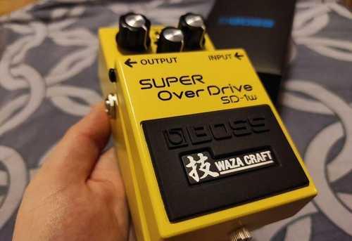 Гитарная педаль Boss super OverDrive SD-1w