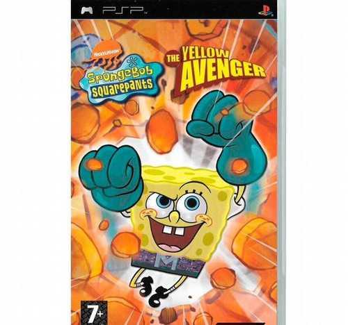 SpongeBob Squarepants: The Yellow Avenger PSP, английская версия